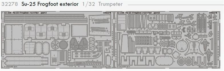 Su-25 Frogfoot exterior (Trumpeter)