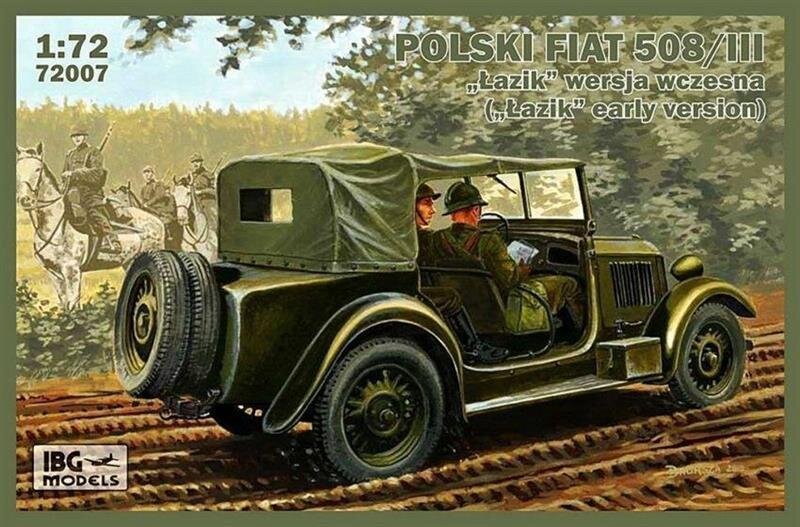 Polski Fiat 508/III 'Lazik' Early version - Modellbauversand Hanke, 9,48