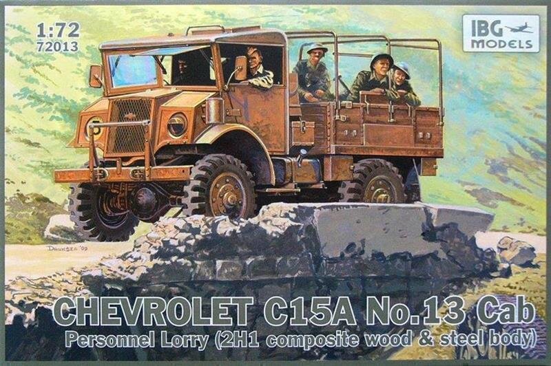 Chevrolet C15A No. 13 Cab Personnel Lorry