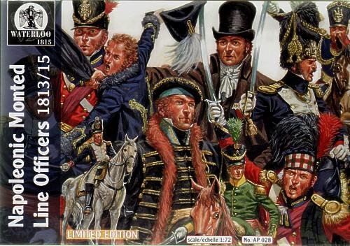 Napoleonic Mounted Line Officers - Modellbauversand Hanke, 11,49