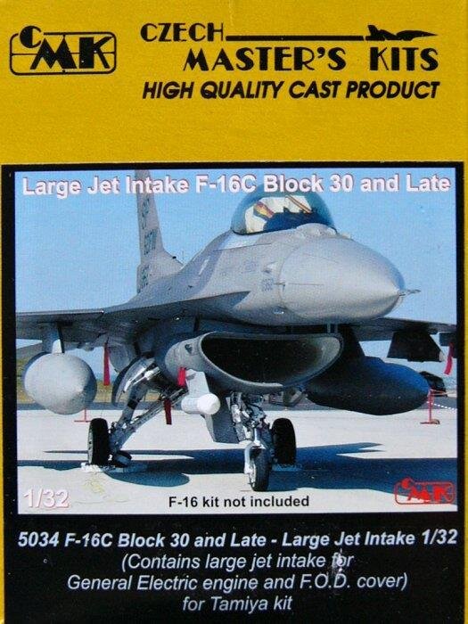 F-16C Block 30&Late - Large Jet Intake (TAM) - Modellbauversand Hanke ...