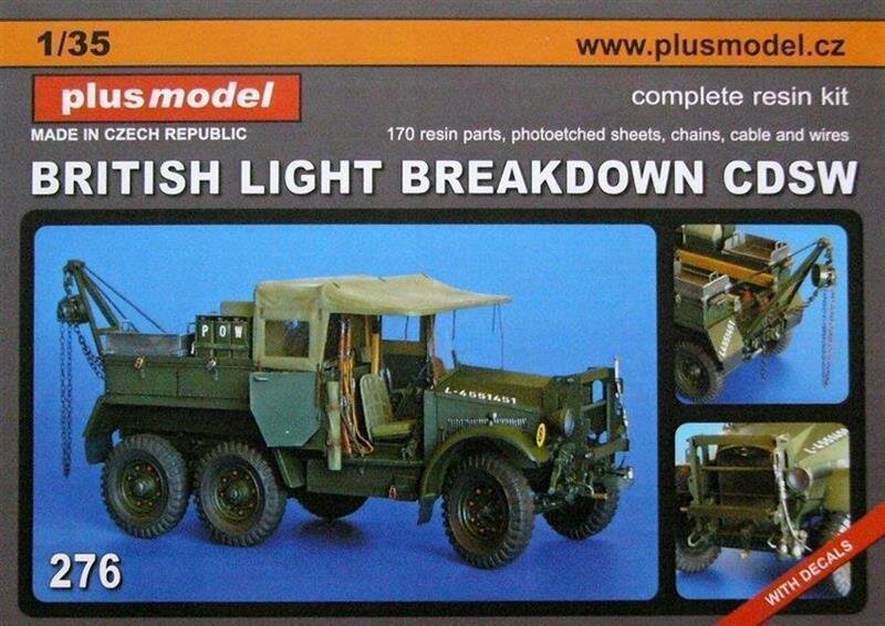 CSDW British light breakdown recovery vehicle - Modellbauversand Hank ...