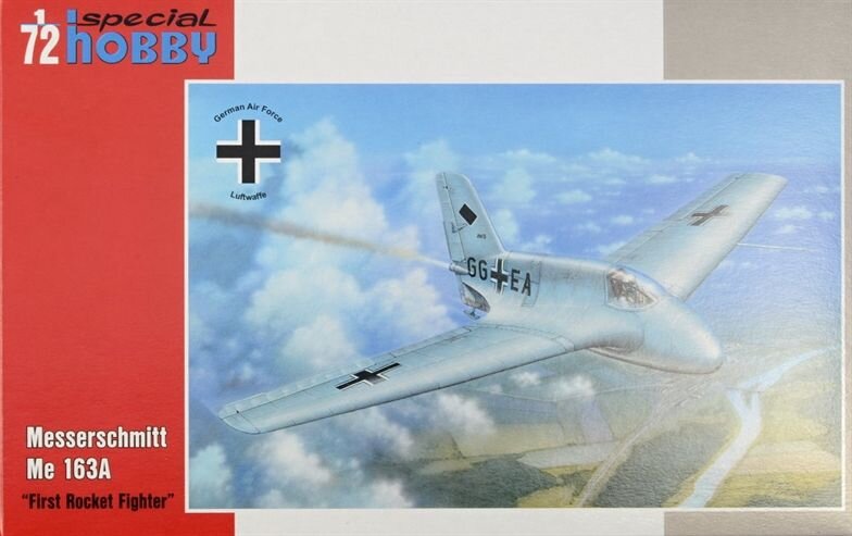 Messerschmitt Me-163A First Rocket Fighter"" - Modellbauversand Hanke ...