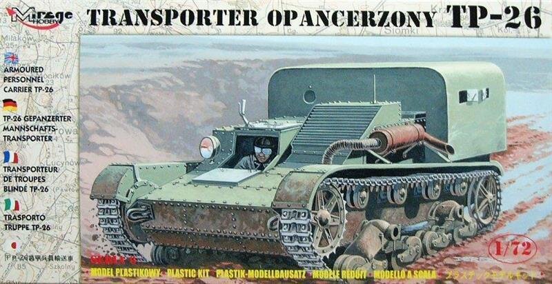 TP-26 Armoured Personnel Carrier - Modellbauversand Hanke, 13,49