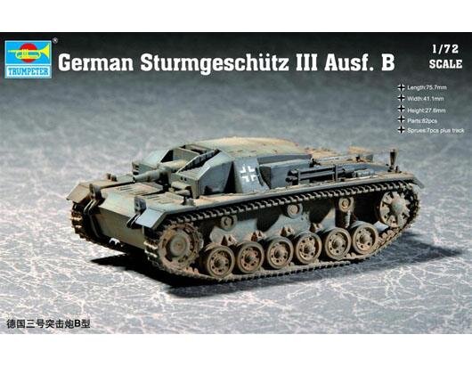 StuG III Ausf. B - Modellbauversand Hanke, 13,49