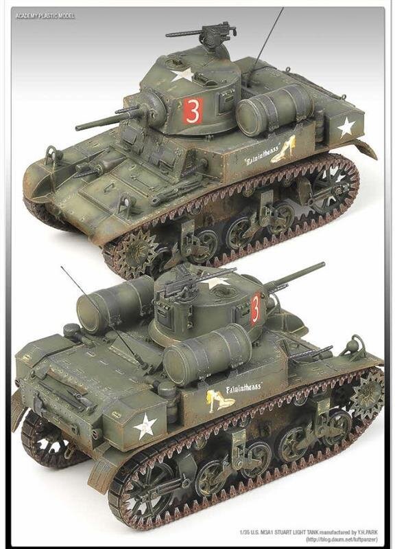 M3A1 Stuart Light Tank