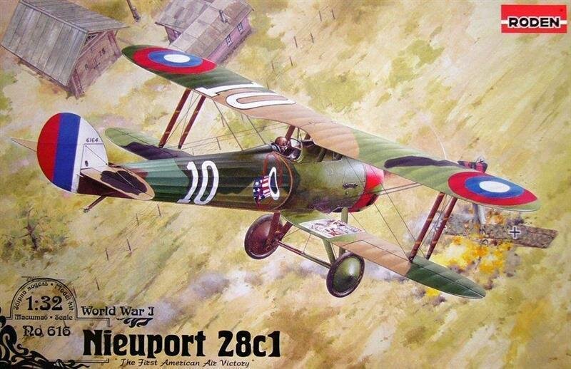 Nieuport 28 C.1 - Hanke Modellbau, 43,99