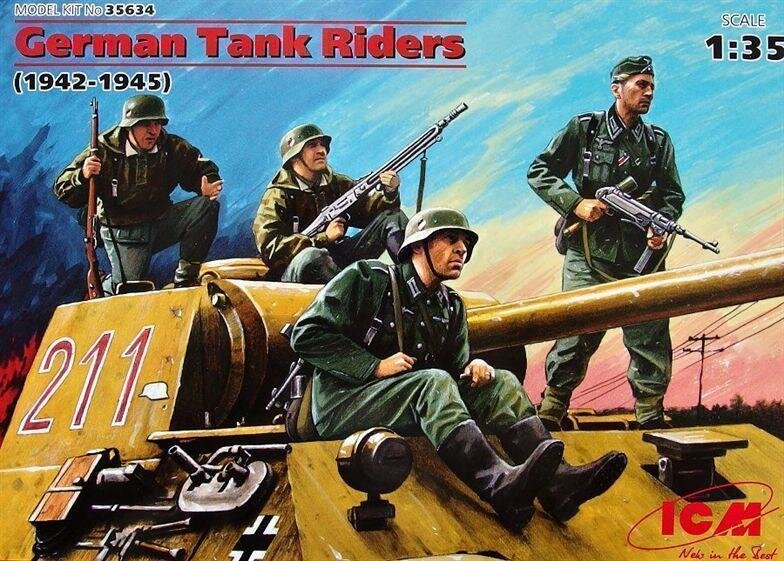 German Tank Riders 1942 - 1945 - Modellbauversand Hanke, 9,79