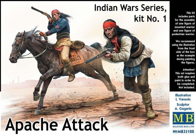 Apache Attack. Indian Wars Series. - Modellbauversand Hanke, 11,50