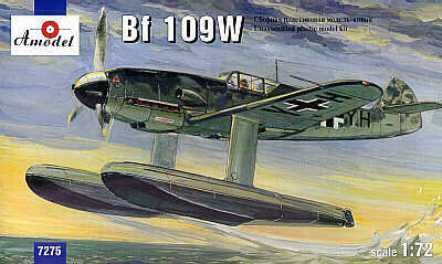 Messerschmitt Bf-109W with Floats - Modellbauversand Hanke, 9,98