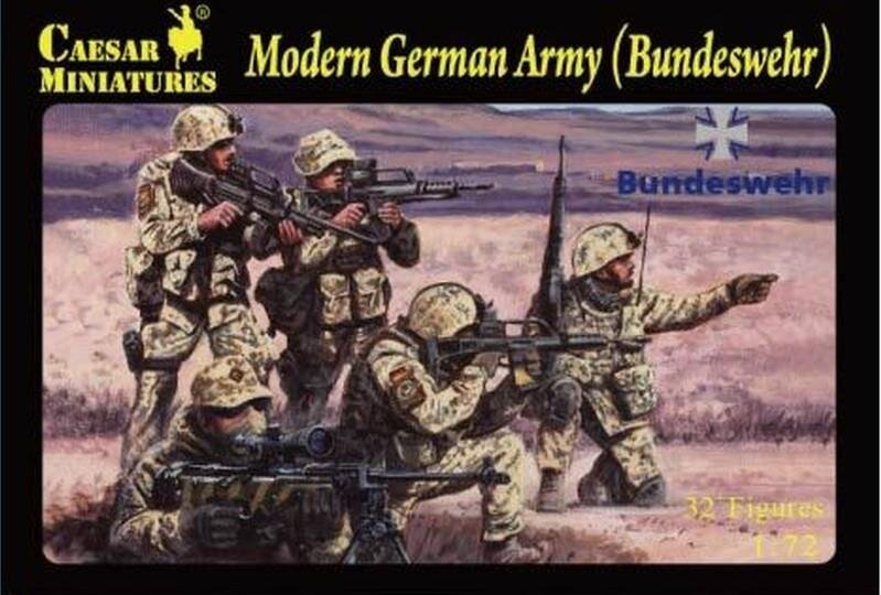 Caesar Miniatures H062 - 1:72 Modern German Army (Bundeswehr)