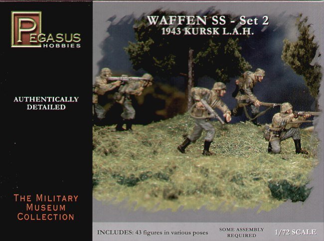 Waffen SS 1943 WWII German Figures Set 2 - Modellbauversand Hanke, 14,49