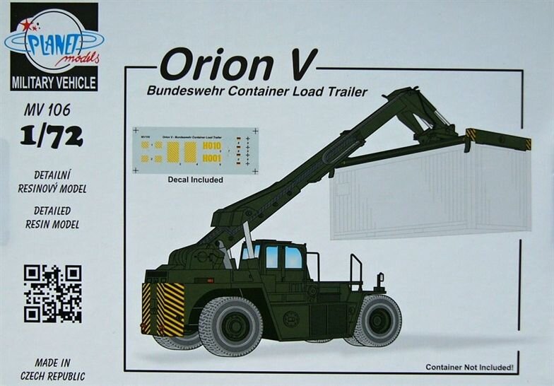 Orion V Bundeswehr Container Load Trailer