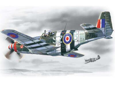 North-American Mustang Mk. III WWII RAF fighter