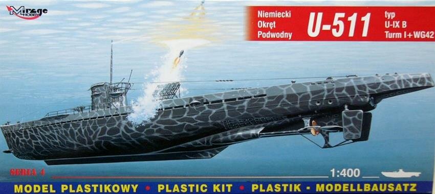 German U-Boot Typ IXb Turm I + WG42 - U-511