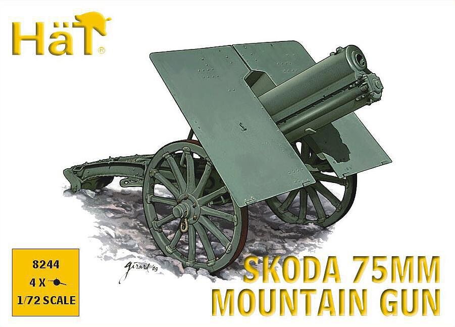 Skoda 75mm Mountain Gun WWI - Hanke Modellbau, 8,99