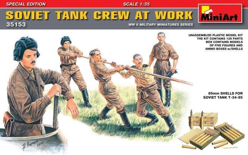 Soviet Tank Crew at Work - Special Edition