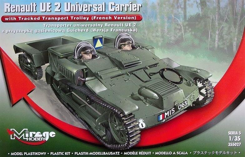 Renault UE 2 Universal Carrier with tracked Transport Trolley (French