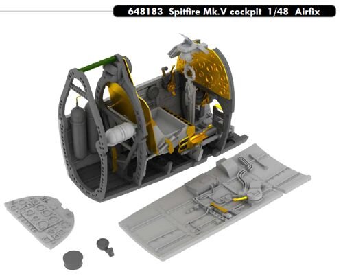 Supermarine Spitfire Mk.Vb Cockpit-Set