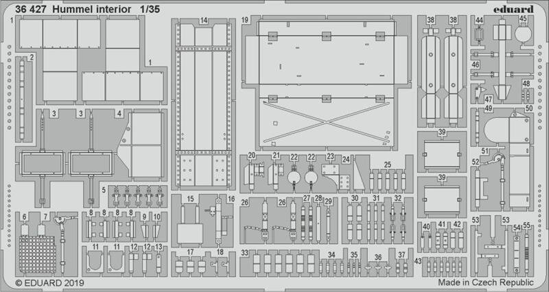 Sd.Kfz.165 Hummel (Late Production) interior