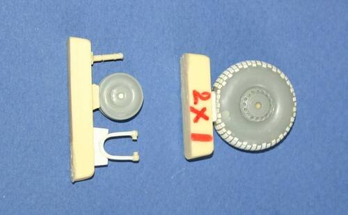 Lancaster Mk.I/III Wheels (Revell/Hasegawa) - Hanke Modellbau, 3,99