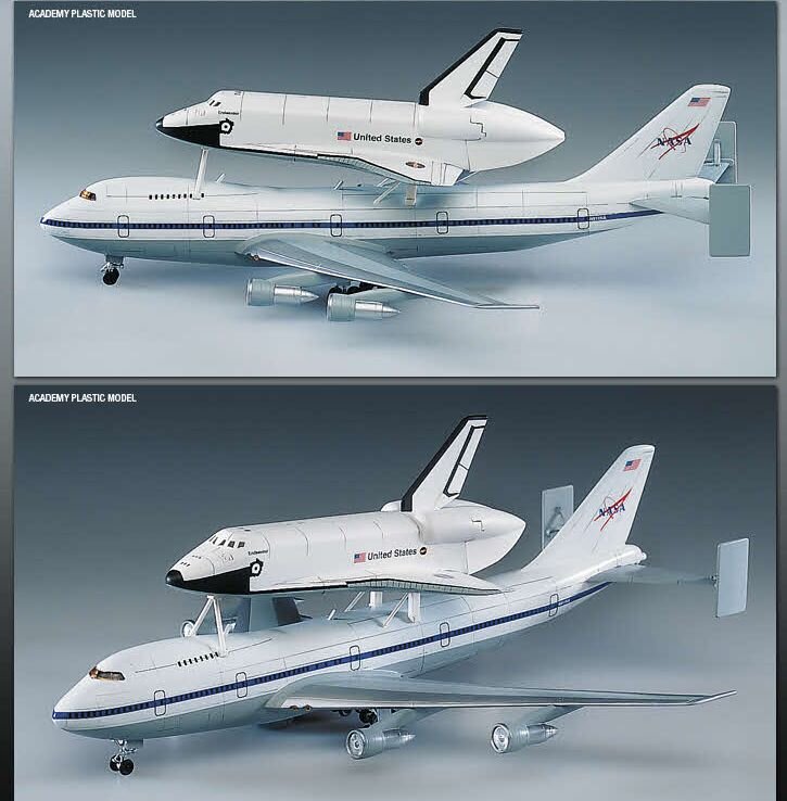Space Shuttle & Boeing 747 Jumbo - Modellbauversand Hanke, 12,79