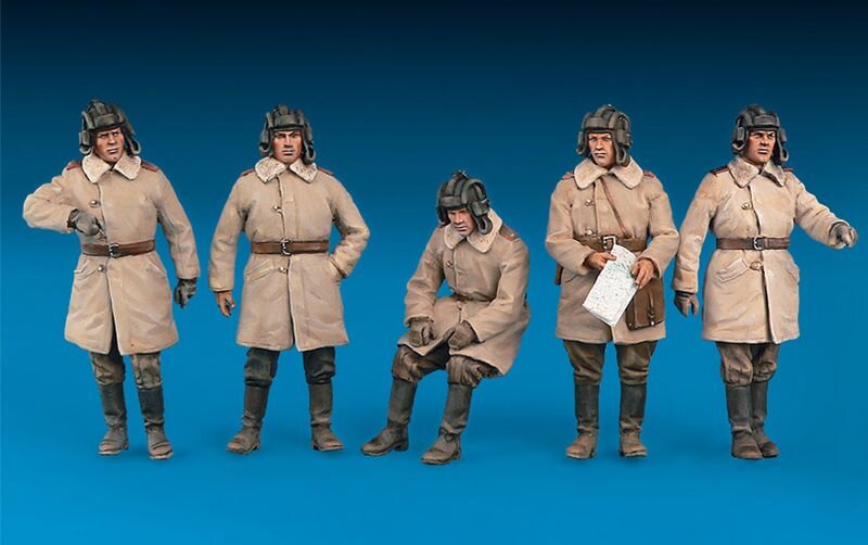 1/35 Soviet Tank Crew Winter Uniforms