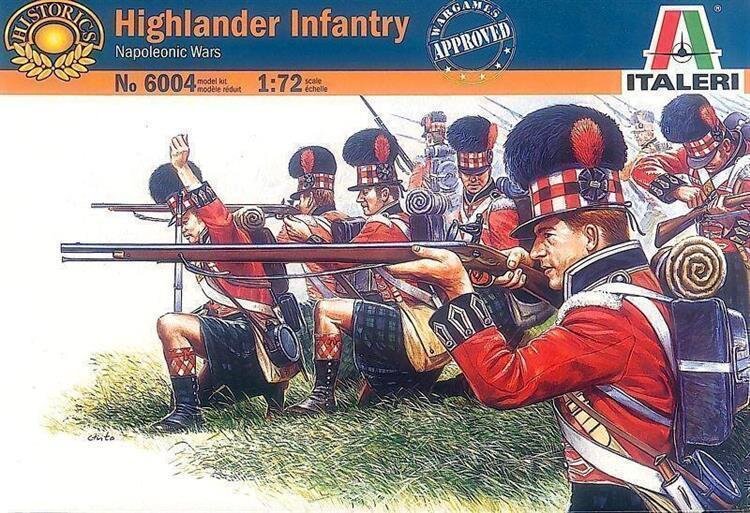 1/72 Scottish Highlander Infantry 1815 - Italeri 6004