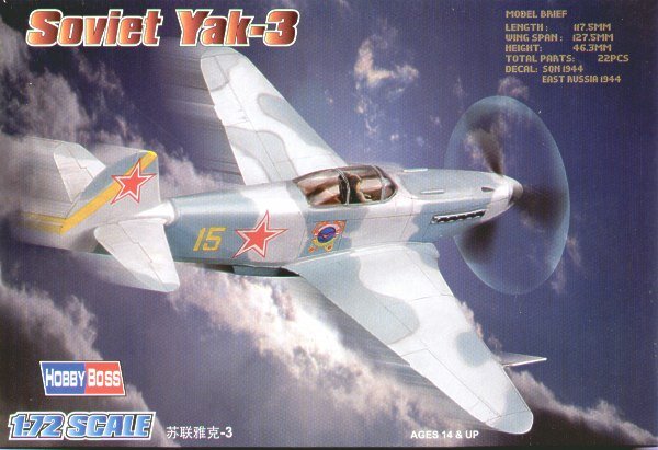 Soviet Yak-3 - Modellbauversand Hanke, 7,49
