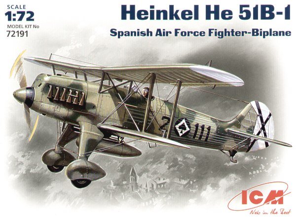 1/72 Heinkel He-51B-1