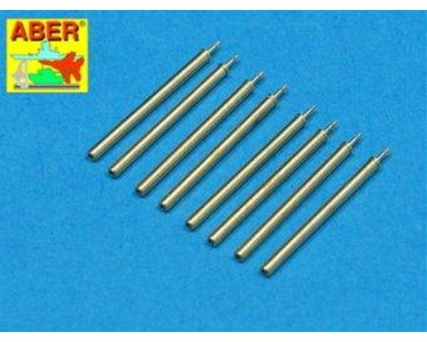 Set of 8 turned U.S. cal .50 (12,7mm) Browning M2 barrels for P-47 Th