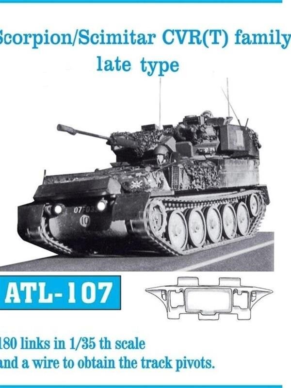 1/35 Tracks for Scorpion / Scimitar CVR(T) Family - Late Type - Friul