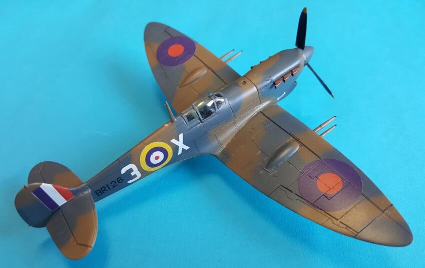 Spitfire Mk.VC Four Barrels over Malta""
