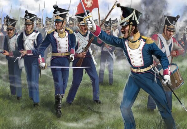 Napoleon: Polish Infantry in Attack - Modellbauversand Hanke, 11,50