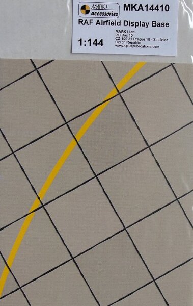 RAF Airfield Display Base (squares) - Modellbauversand Hanke, 1,30