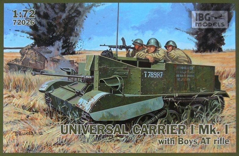 Universal Carrier I Mk.I with Boys 14,5 mm gun - Modellbauversand Han ...
