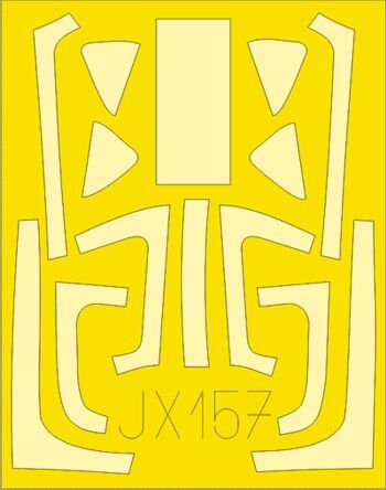 1/32 Douglas A-1D Skyraider Mask for Trumpeter