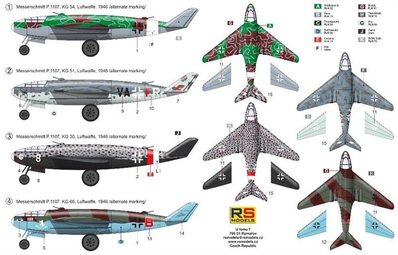 Messerschmitt P.1107 Langstreckenbomber