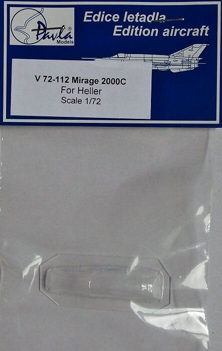 Dassault Mirage 2000C Vacu Canopy - Modellbauversand Hanke, 1,69