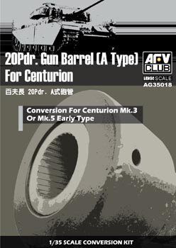 Centurion - 20pdr. Gun Metal Barrel (A Type) - Modellbauversand Hanke ...