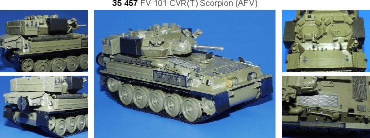 1/35 FV 101 CVR(T) Scorpion for AFV Club - Eduard 35457