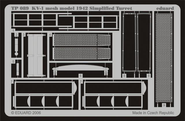 KV-1 mesh Simplified turret