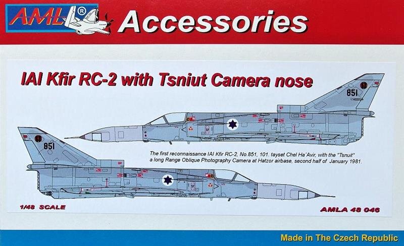 IAI Kfir RC-2 with Tsniut Camera Nose