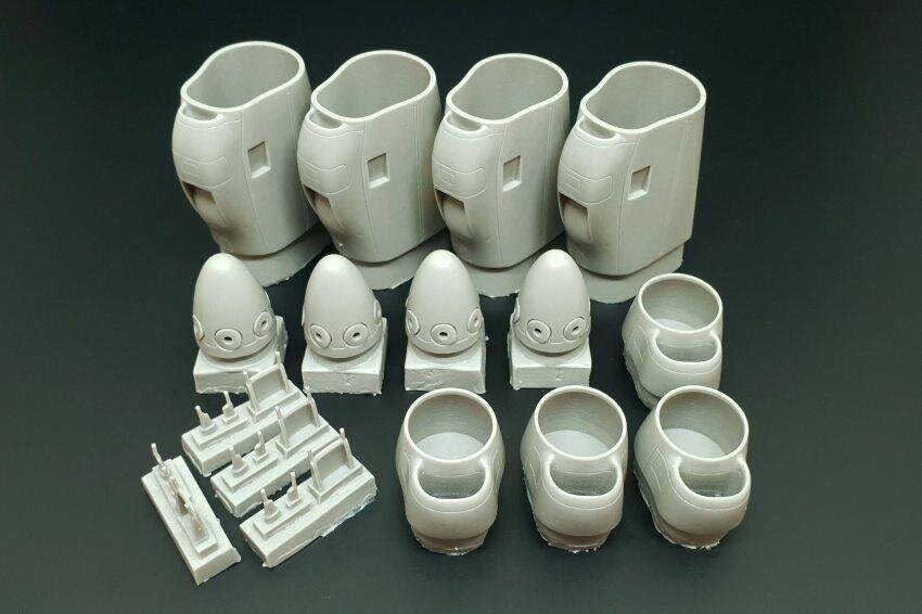 Lockheed C-130J Hercules engine nacelles - Modellbauversand Hanke, 9,48