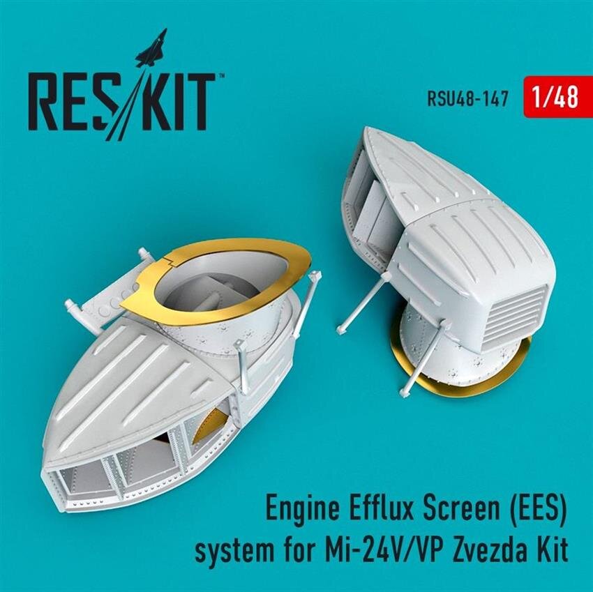 MiL Mi-24V/VP Engine Efflux Screen (EES) System