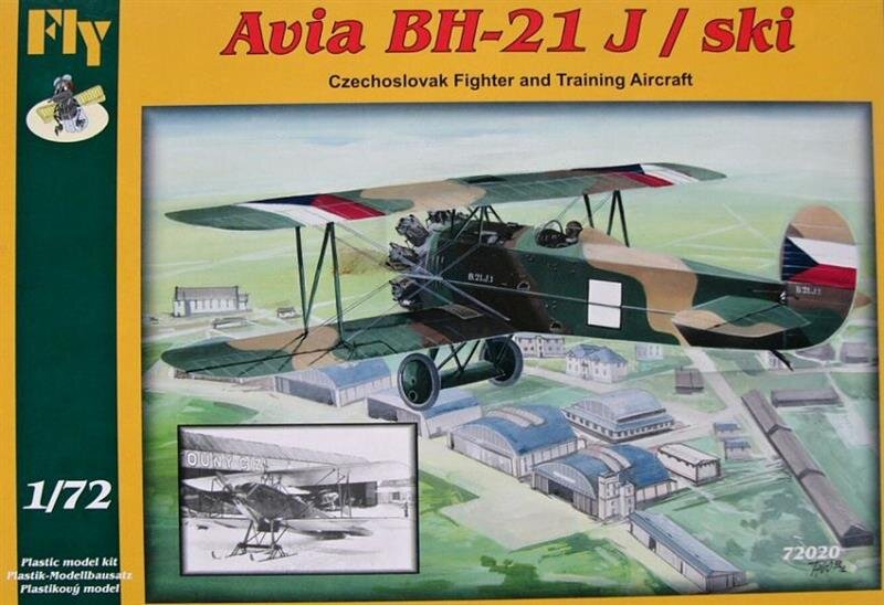 Avia BH-21J with wheels or ski's - Modellbauversand Hanke, 13,99