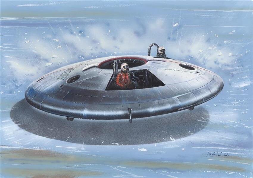 Avrocar VZ-9 Vertical Take-Off Aircraft - Modellbauversand Hanke, 16,79