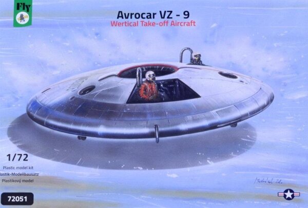 Avrocar VZ-9 Vertical Take-Off Aircraft - Modellbauversand Hanke, 16,79