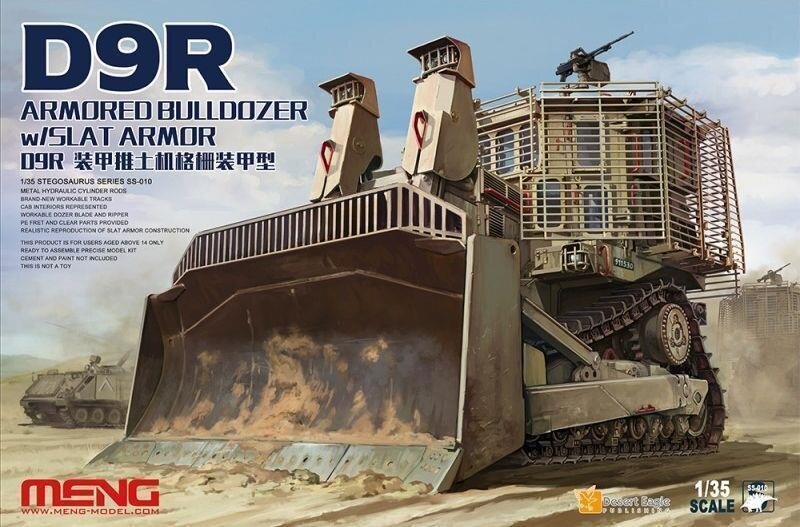 Caterpillar D9R Doobi Armoured Bulldozer with Slat Armor - Modellbauv ...