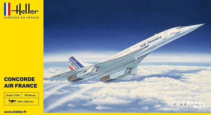 Concorde Air France 1997 - Modellbauversand Hanke, 30,49